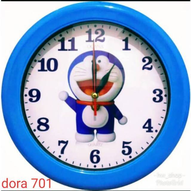 Doraemon Wall Clock Diameter 30cm. Original Doraemon Character Wall ...