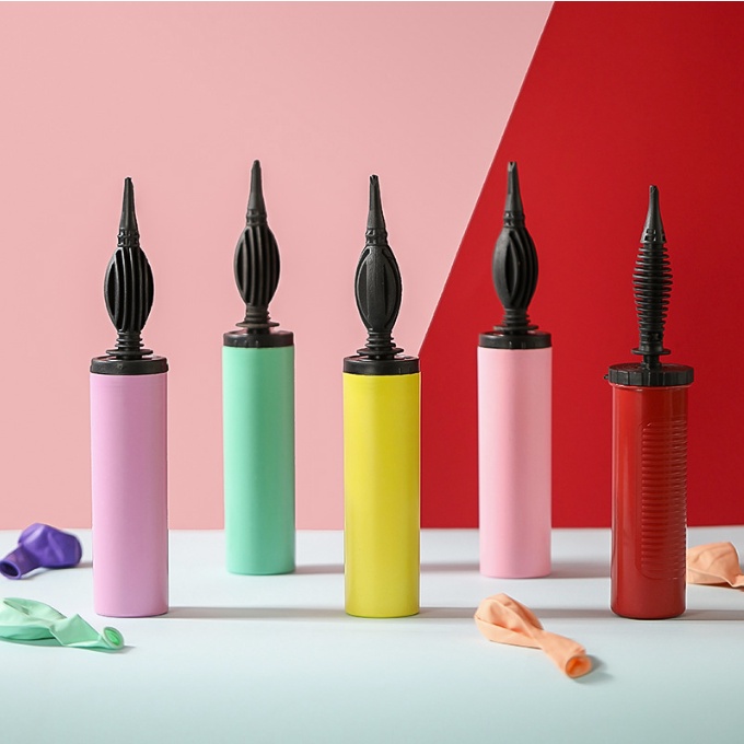 Balloon Ball Inflator Tools Air Portable Plastic Hand Held Pump / Pam ...