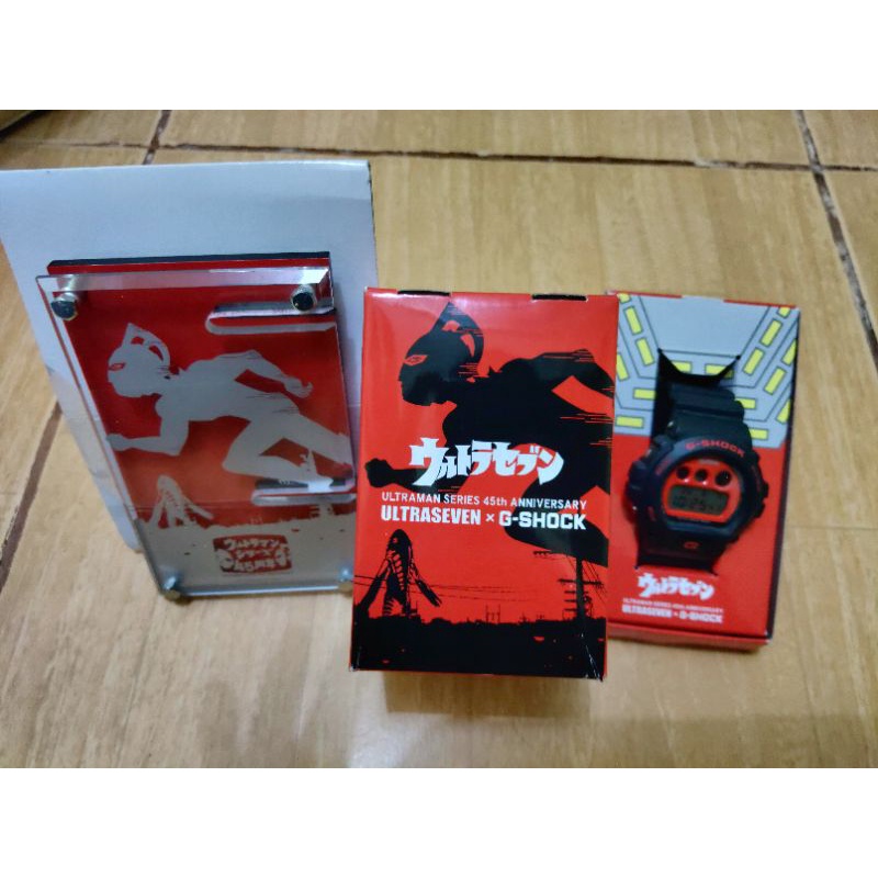(ULN) Casio G-Shock Ultraman Series 45th Anniversary Ultraseven with ...