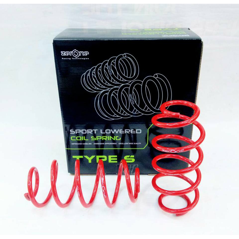 Perodua Axia / Bezza 2014+- ZERONE Type S Sport Lowered Spring | Shopee ...