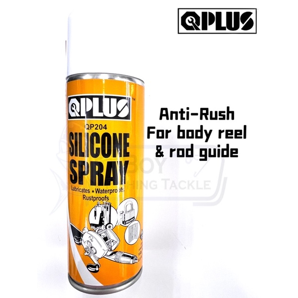 Q PLUS SILICONE SPRAY QP204 SPRAY GREASE QP102 QPLUS SPRAY | Shopee ...