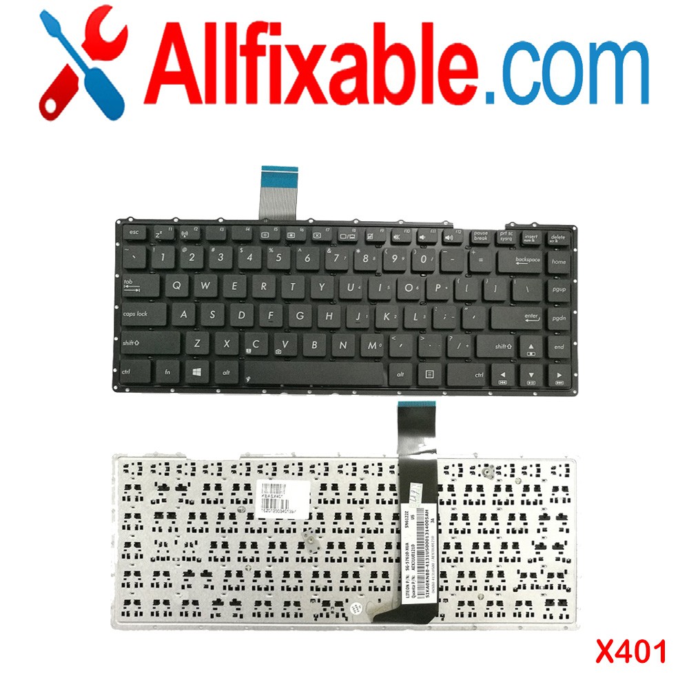 Asus X450 X450A X450C X450CC X450E X401 Notebook Replacement Keyboard ...