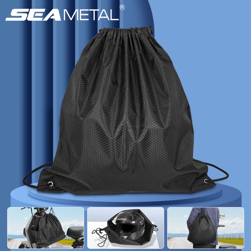 Motorcycle Helmet Storage Bag Waterproof Dustproof Helmet Bag Portable ...