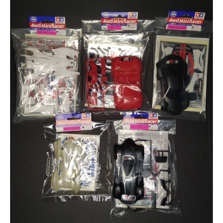 TAMIYA BODY SET ASTRALSTER NIGHT HUNTER GREAT BLAST SONIC KOPEN XMZ ...