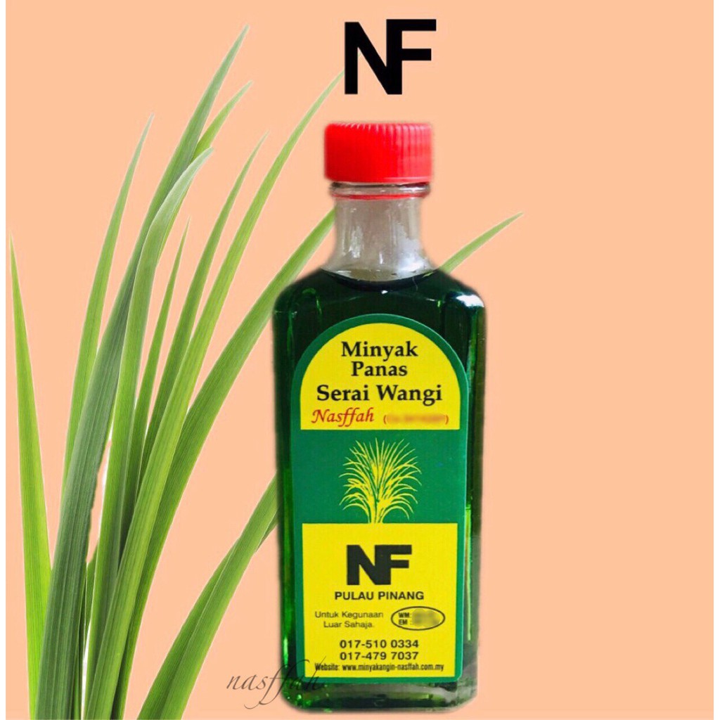 Minyak Panas Serai Wangi Nasffah (NF) | Shopee Malaysia