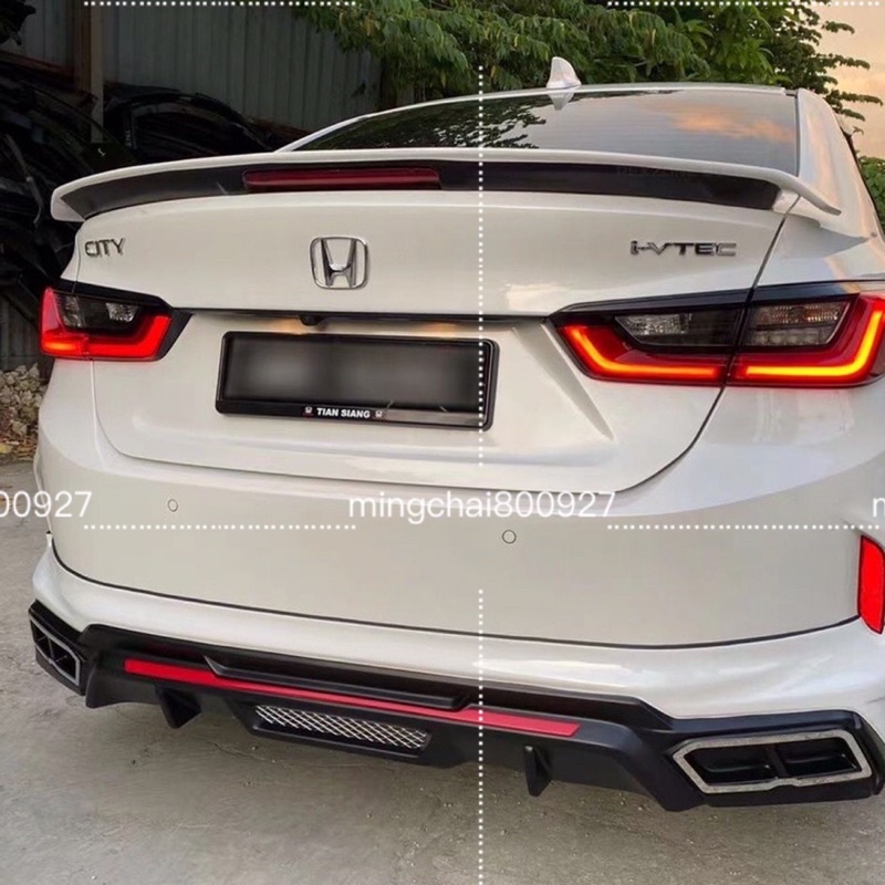 Honda City 2020 2021 2022”2023GN2 VERTEQ Spoiler with LED Light & Paint ...