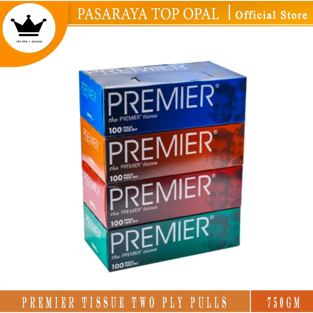 Premier Tissue 5 x 90's /4 x 100's Two Ply Pulls | Shopee Malaysia