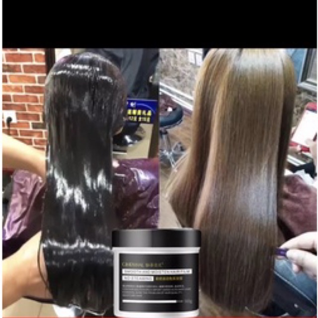 krim pelembut rambut Hair cream Keratin Hair Mask conditioner 500ml ...