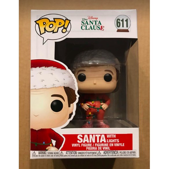 Funko Pop Disney The Santa Clause Santa with Lights #611 | Shopee Malaysia