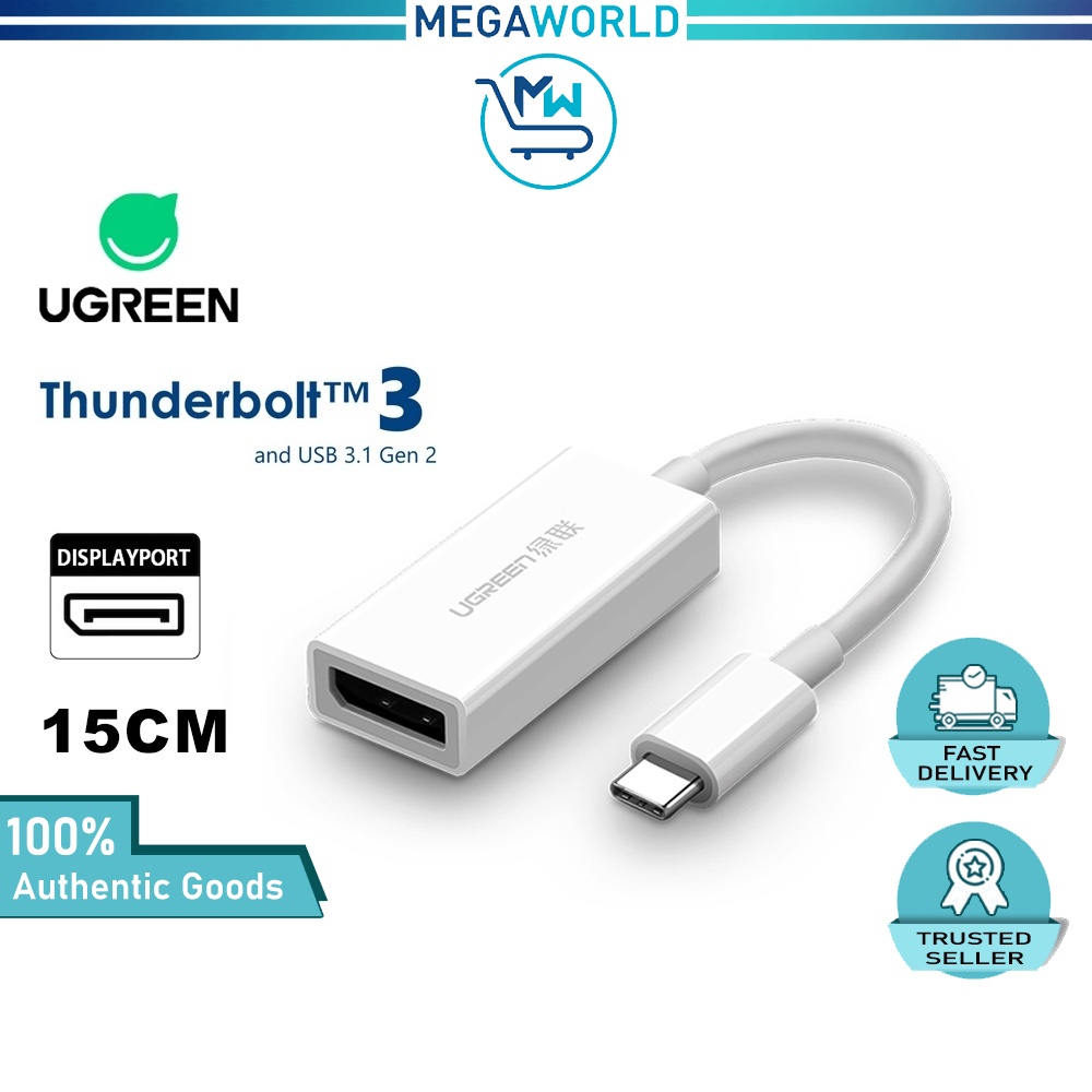 UGREEN Type C To DP DisplayPort 4K 60Hz 1080 144Hz Thunderbolt 3 USB C ...