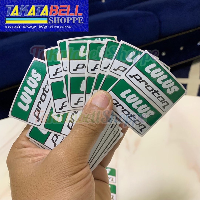 Sticker lulus proton/proton saga/proton wira/proton saga iswara/proton ...