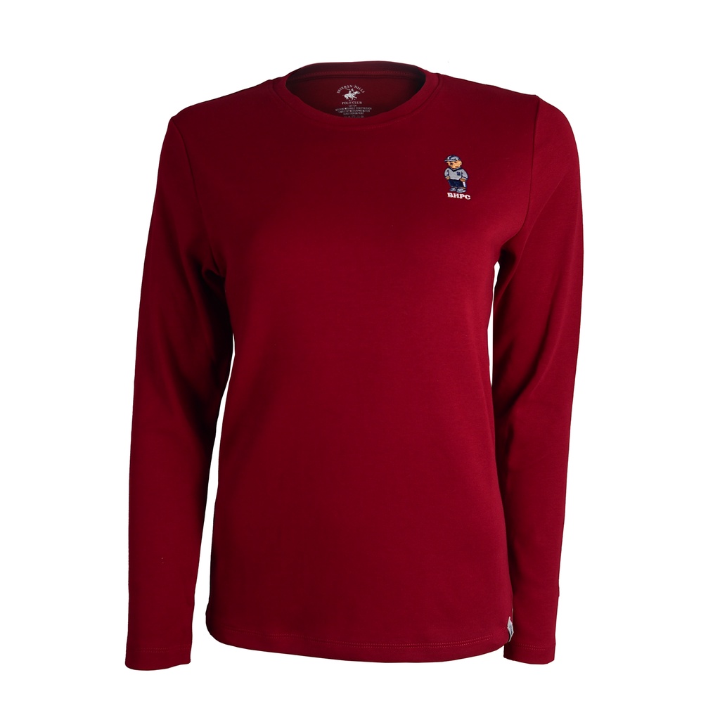 BHPC Women Polo Long Sleeve Shirt Bear Collection | Shopee Malaysia