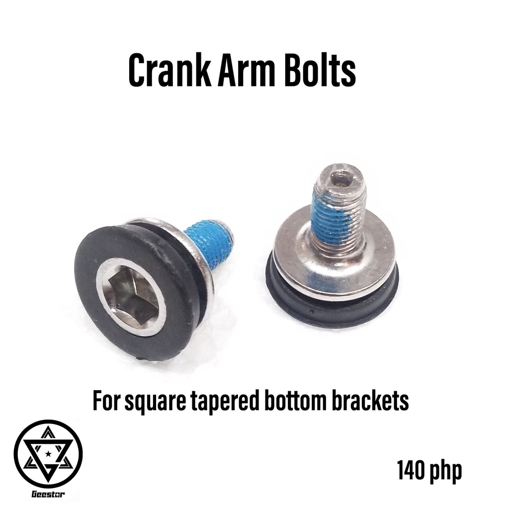 Crank Arm Bolt Screw M8 for Standard Square Tapered Bottom Brackets ehe ...