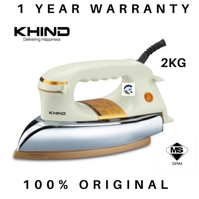[1 YEAR WARRANTY] KHIND ELECTRIC IRON EI405 / EI303 (HEAVY) / KHIND ...