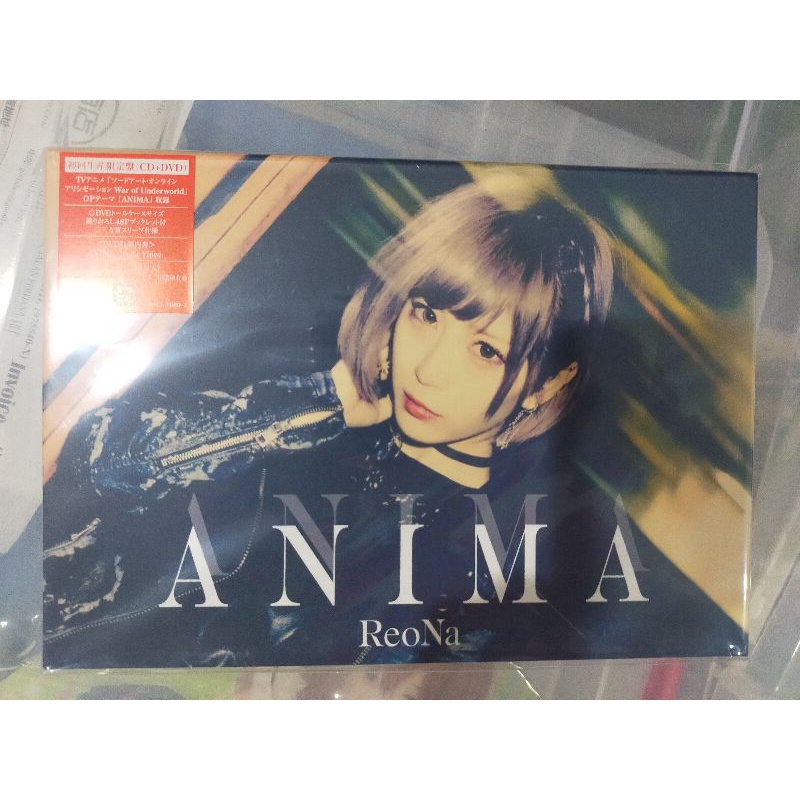 ANIMA CD+DVD 初回生產限定盤 ReoNa | Shopee Malaysia