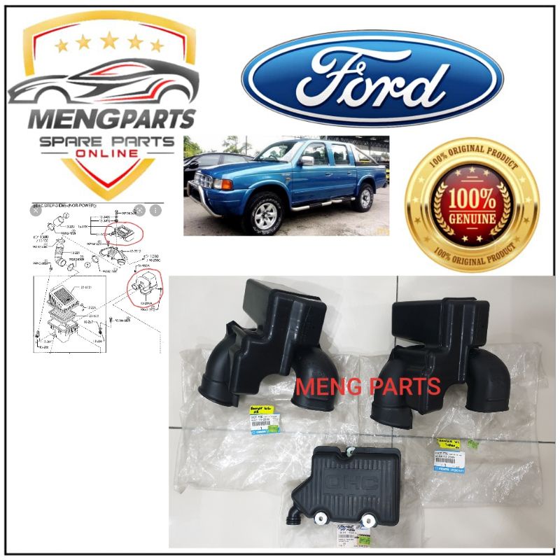 ORIGINAL FORD RANGER WL 12V 2.5 ,MAZDA FIGHTER 2000Y-2007Y AIR CHAMBER ...
