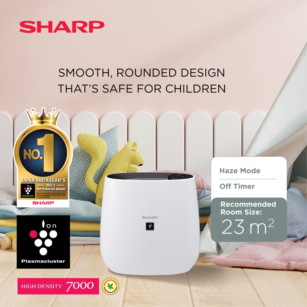 Sharp Air Purifier FPJ30LB Plasmacluster with Haze Mode - Black ...