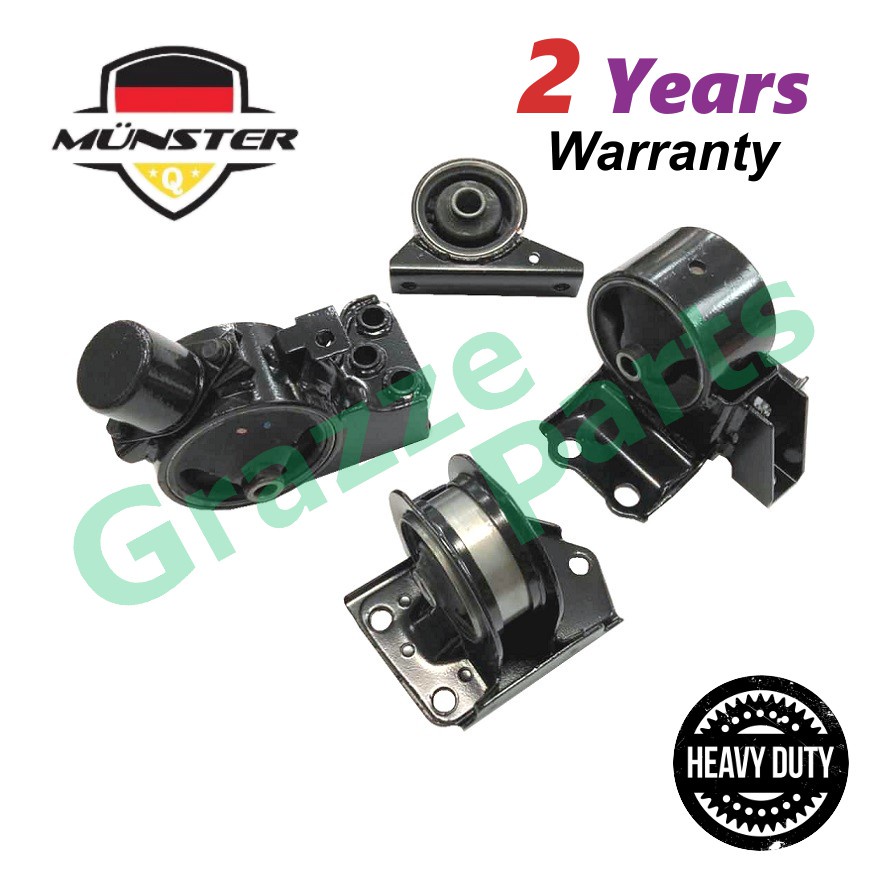 Münster "Heavy Duty" PRO7565 Engine Mounting Set for Proton Perdana V6 ...