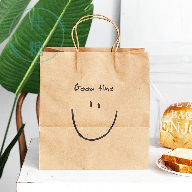 Smiley Face Paper Bag / gift bag/ paper gift bag | Shopee Malaysia