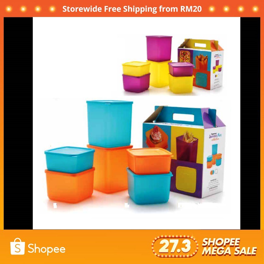 Tupperware Summer Fresh Round Set | Shopee Malaysia