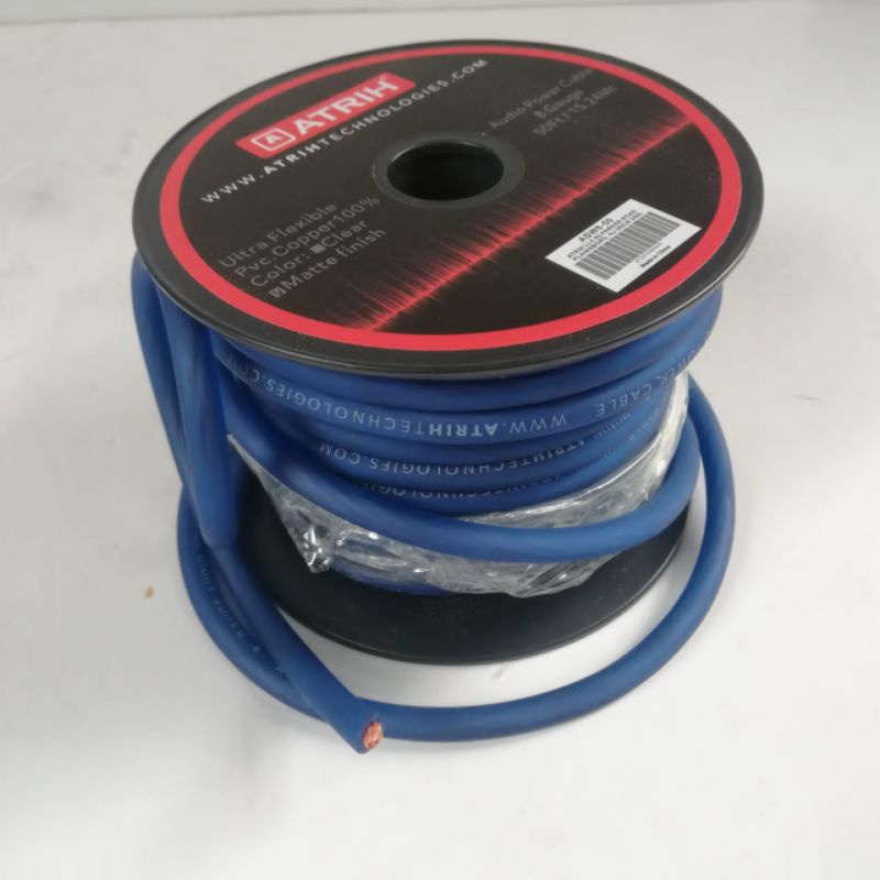 8-gauge pure OFC Power Cable (10feet/pack) | Shopee Malaysia