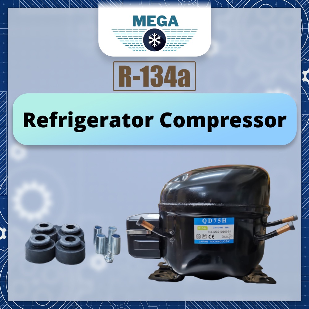 Japan Technology Refrigerator Compressor DF52H/DF65H/QD91H/QD75H ...