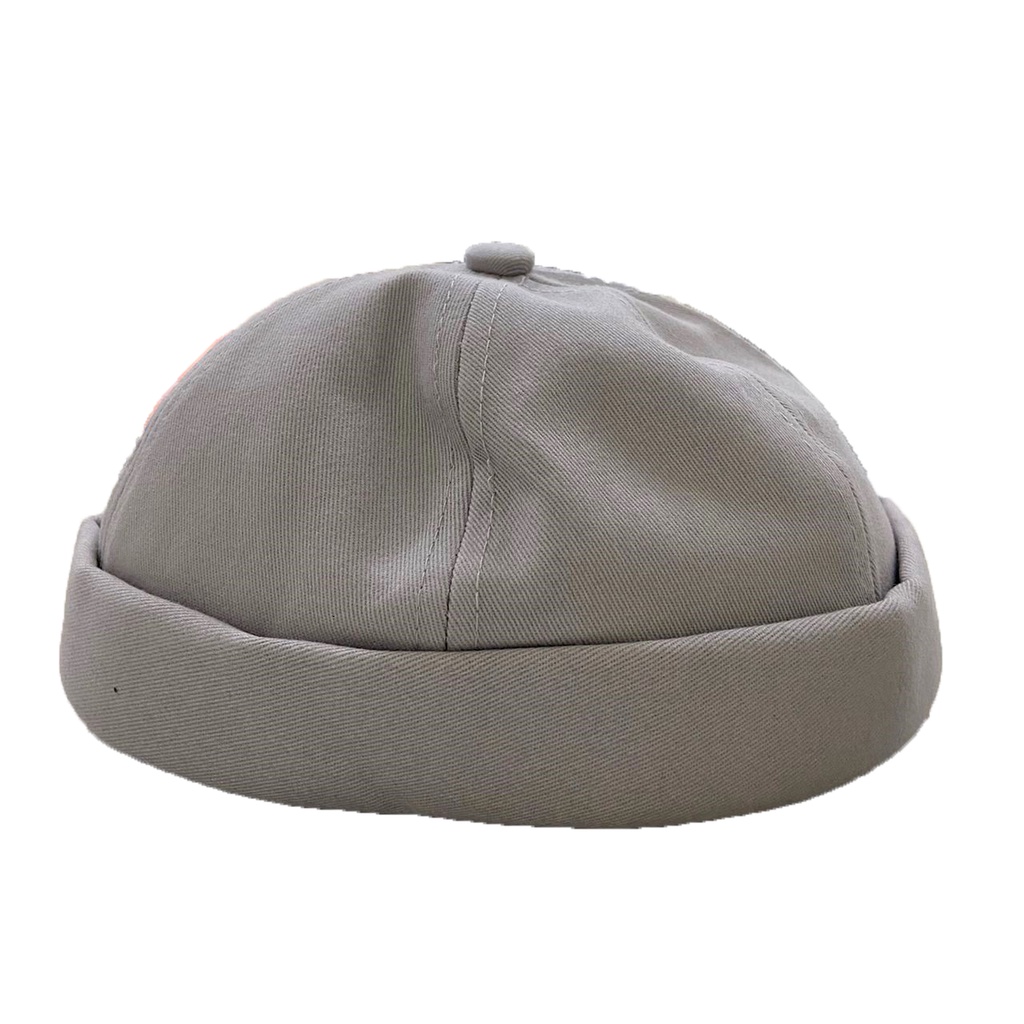 Gildan Plain Solid Brimless Adjustable Skull Baseball Cap Docker Hat ...