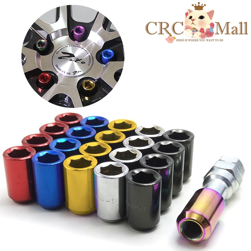 [READY STOCK] BESI WHEEL NUT SPORT RIM NUTS 1.25mm (16PCS) car ...