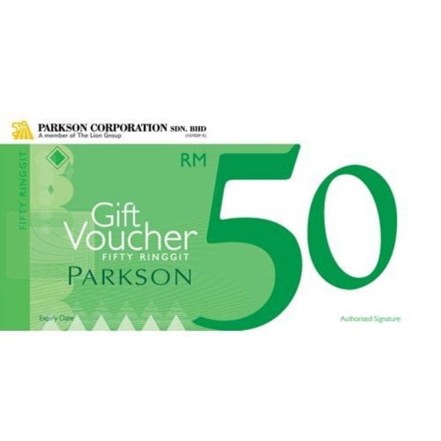 Parkson voucher RM50 | Shopee Malaysia