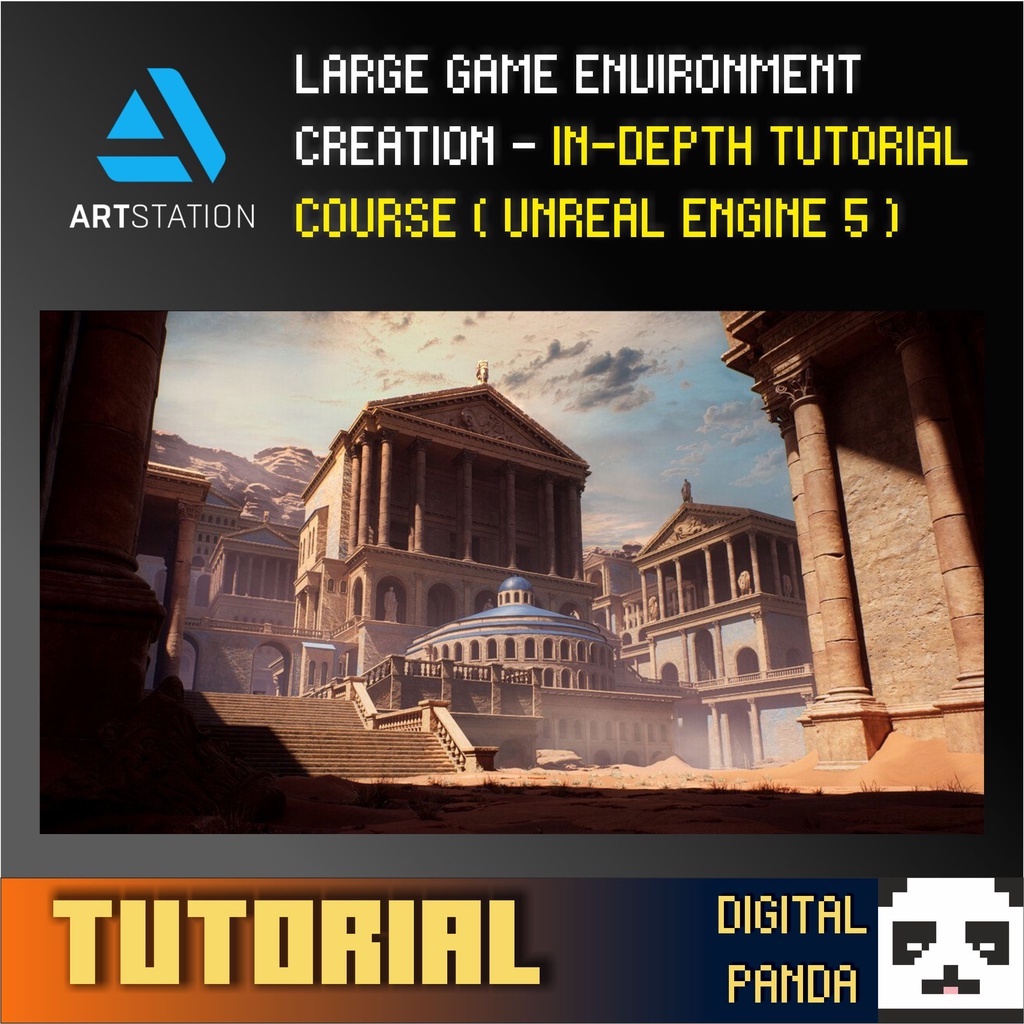 [ FULL TUTORIAL] LARGE GAME ENVIRONMENT CREATION - IN-DEPTH TUTORIAL COURSE ( UNREAL ENGINE 5 ...