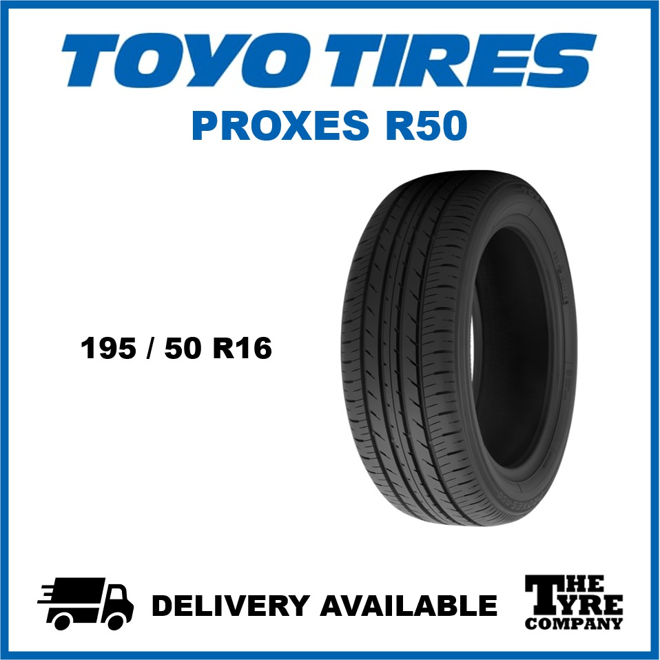 TOYO PROXES R50 - 195/50/16 TYRE TIRE TAYAR | Shopee Malaysia