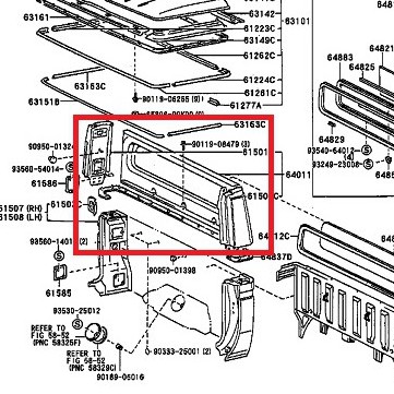 TOYOTA LAND CRUISER UPPER BACK OUTER PANEL | Shopee Malaysia