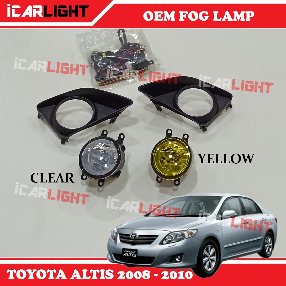 Toyota Altis 2008 2009 2010 Toyota Altis E140 10th Generation Oem Fog Lamp High Quality Car Spot ...