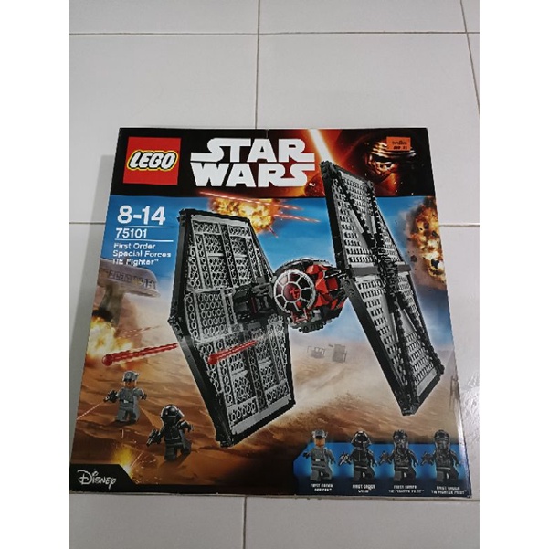 LEGO Star Wars 75101 First Order Special Forces TIE Fighter | Shopee ...
