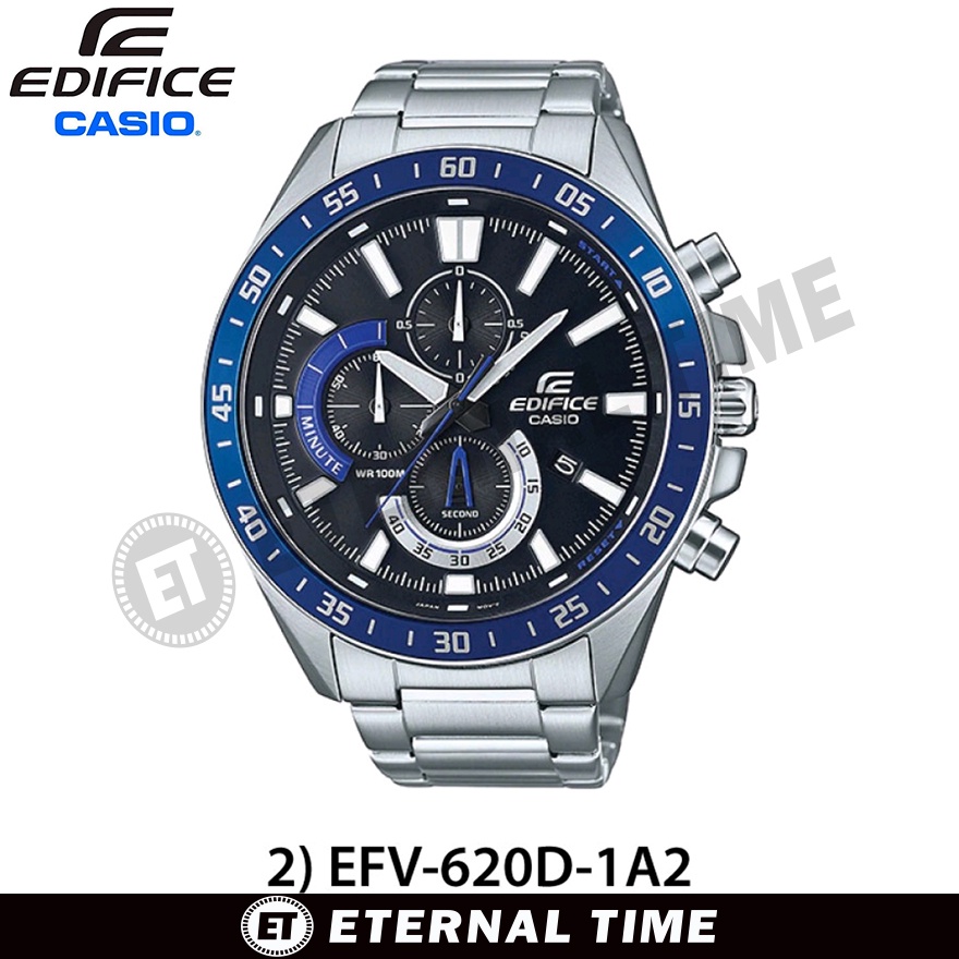 Casio Edifice Chronograph Men's Watch EFV-620D EFV-620L EFV-620 ...