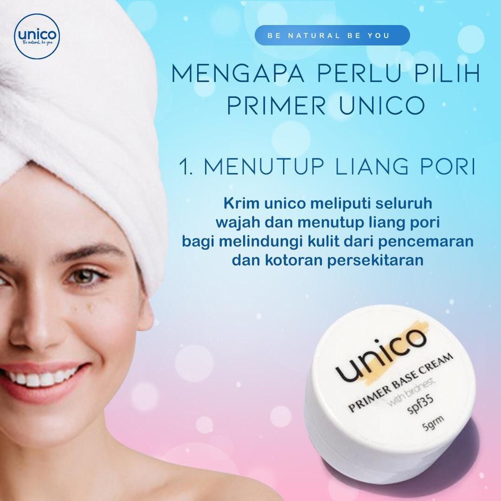 UNICO PRIMIER BASE CREAM 5 IN 1 ORGINAL HQ 💯 | Shopee Malaysia