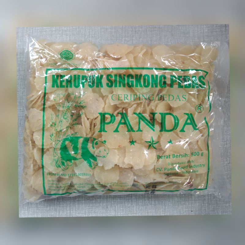 Spicy cassava crackers, panda chips 500g | Shopee Malaysia
