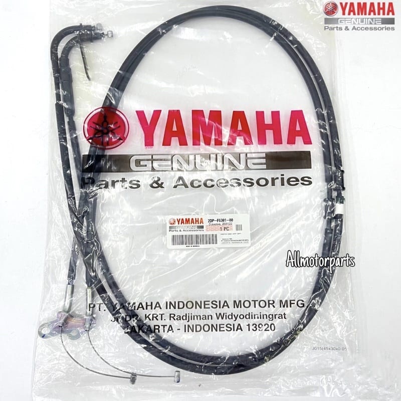 *NMAX V1 N MAX 150 V1 THROTTLE CABLE TALI MINYAK WIRE KABEL 2DP-F6301 ...