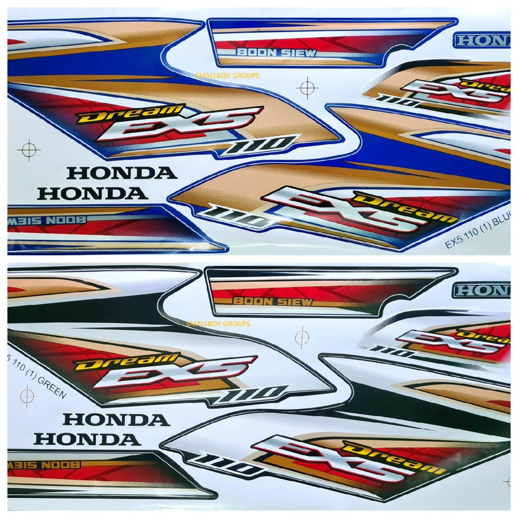 HONDA DREAM110 STICKER SET | Shopee Malaysia
