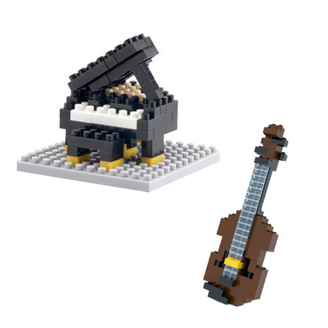 Playable [Tico Miniature Building Blocks] Musical Instrument Series- (3 ...