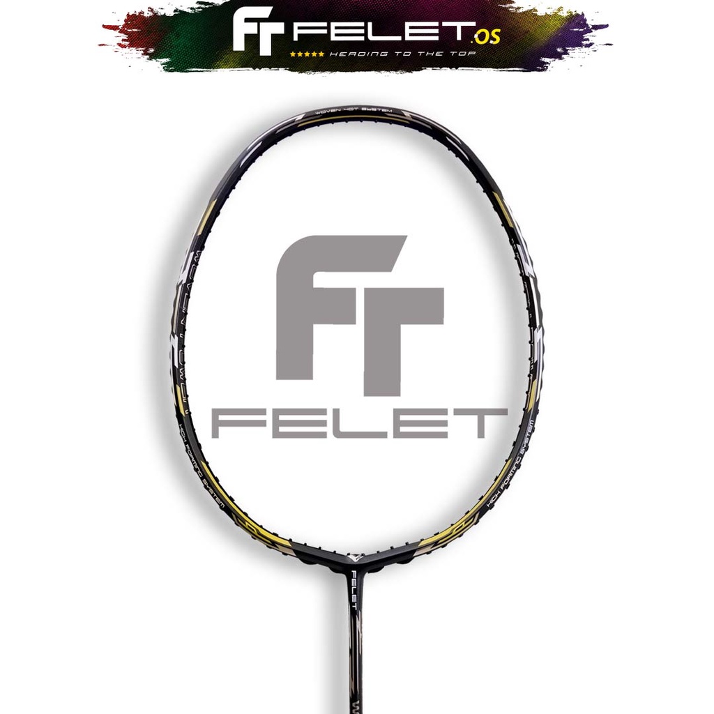 Felet Woven Tj Power Version 2 Badminton Racket 3U/4U MAX TENSION 42LBS ...