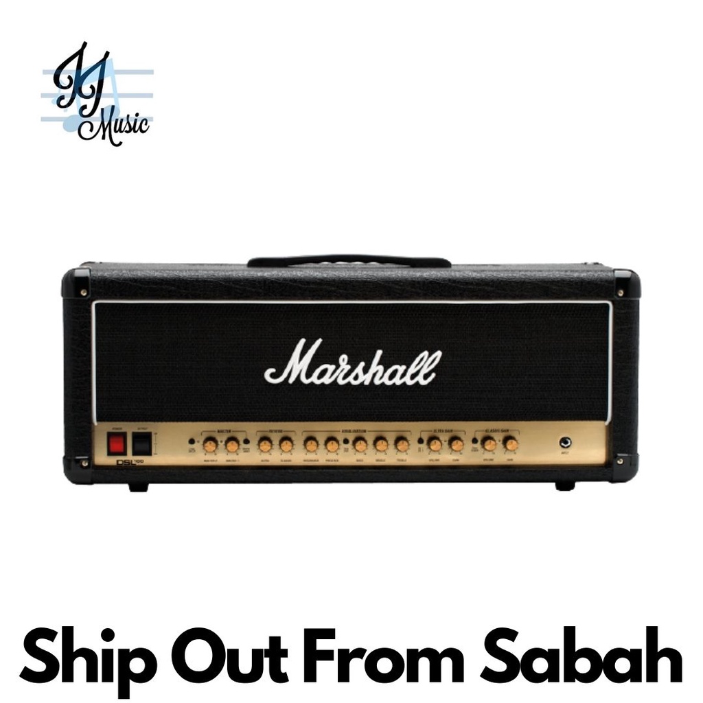 Marshall DSL100HR 100 Watt Tube Head (DSL100) | Shopee Malaysia