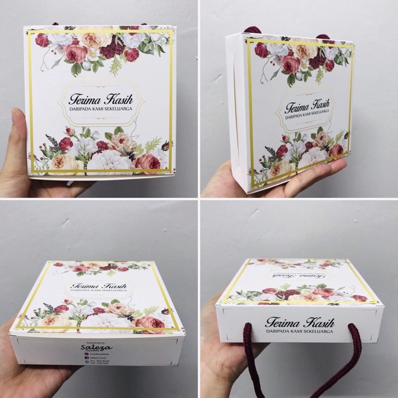 🔥KOTAK BAHULU READY STOCK | KOTAK GOODIES | BOX GOODIES| BOX FLORAL ...