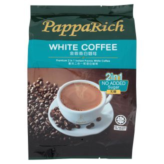 PappaRich Premium 2 in 1 No Added Sugar Instant Premix White Coffee ...