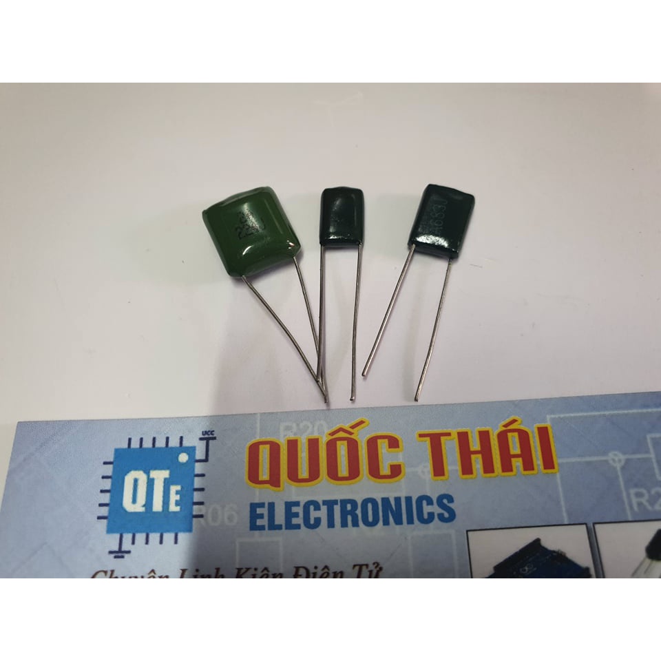 Combo of 10 100v green candy capacitors (used in audio circuits ...