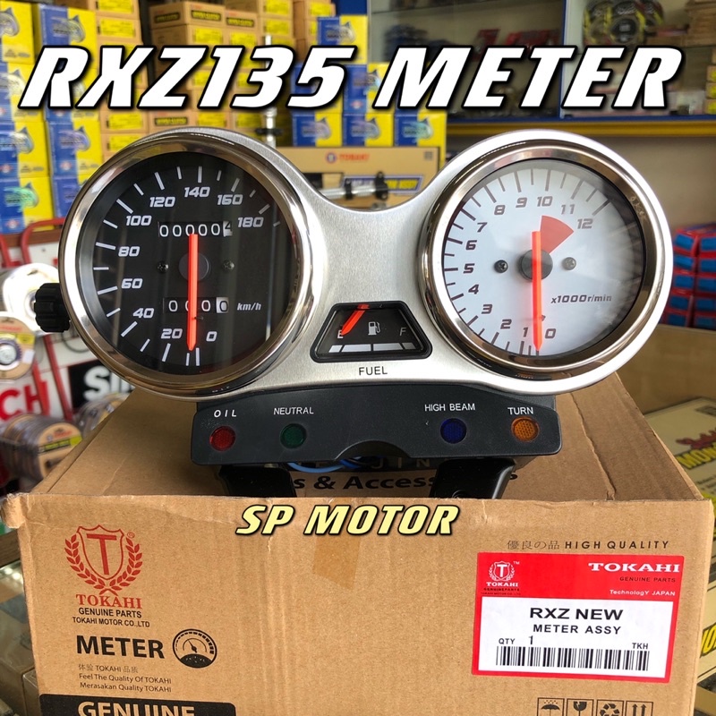 YAMAHA RXZ Catalyzer Meter/Meter Assy 100% ORIGINAL TOKAHI HIGH QUALITY ...