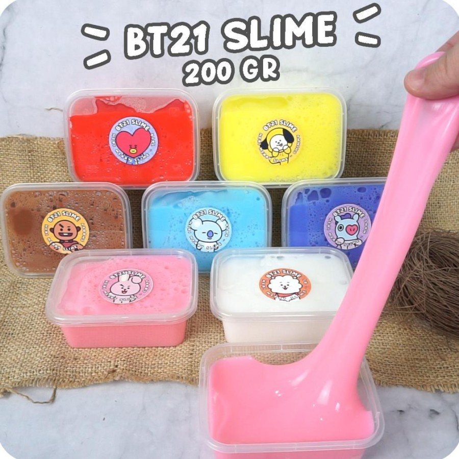 Slime BT21 slime 200 GR slime / Slaim bts Army / slime bts | Shopee ...