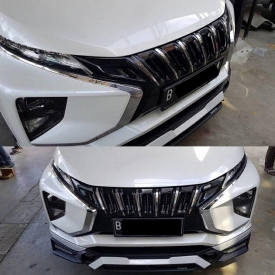 Front Bumper Grille Gover Mitsubishi Xpander Year 2018 -2023 Above ...
