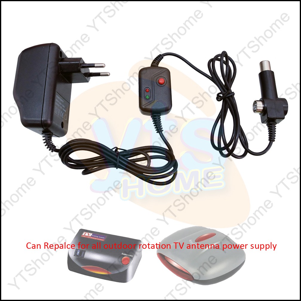 TV Remote Controlled Rotatable Outdoor Antenna Power Supply | Shopee ...
