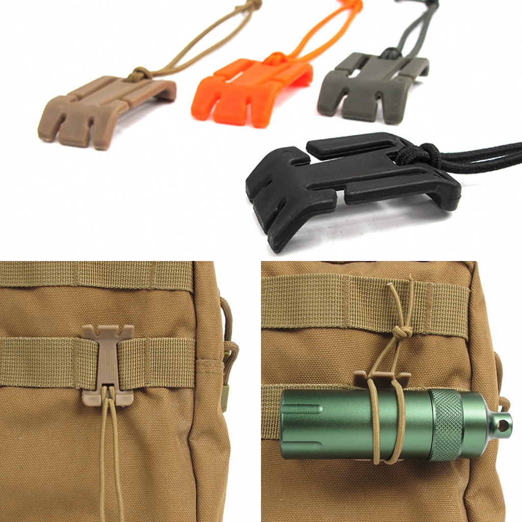 Molle Web Dominator Square Elastic String Cord Tactical Backup Nylon ...